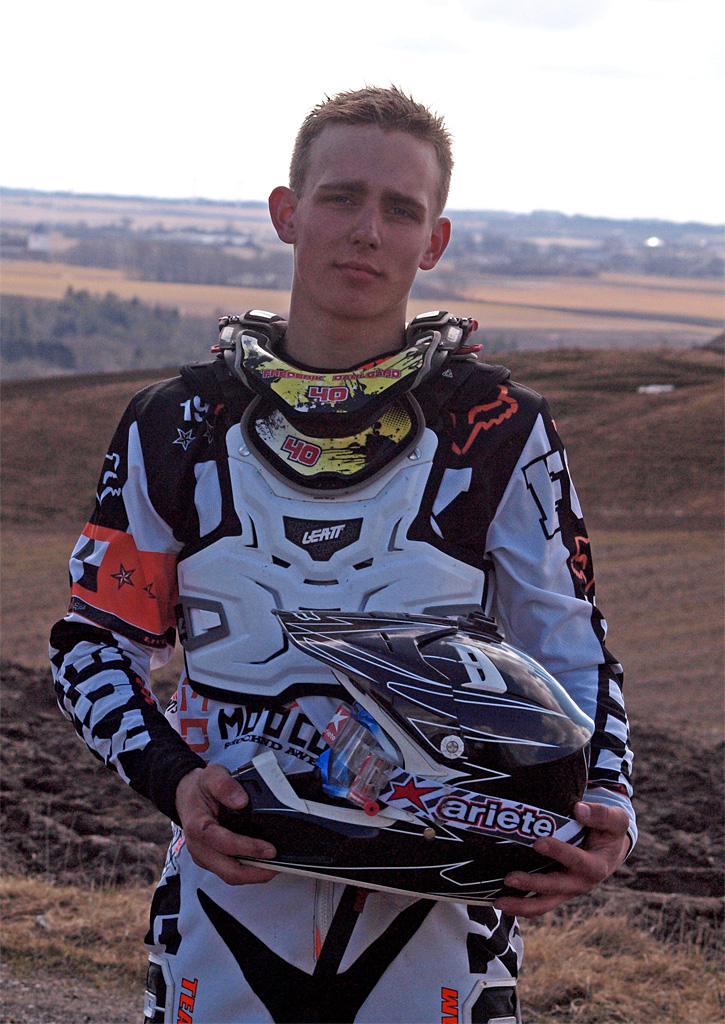 Motorsporten.dk - Crosskart - Midtjysk talent spurter frem i Quad Motocross